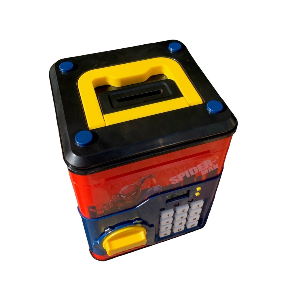 Pusculita interactiva pentru copii cu functie ATM cod pin si seif ...