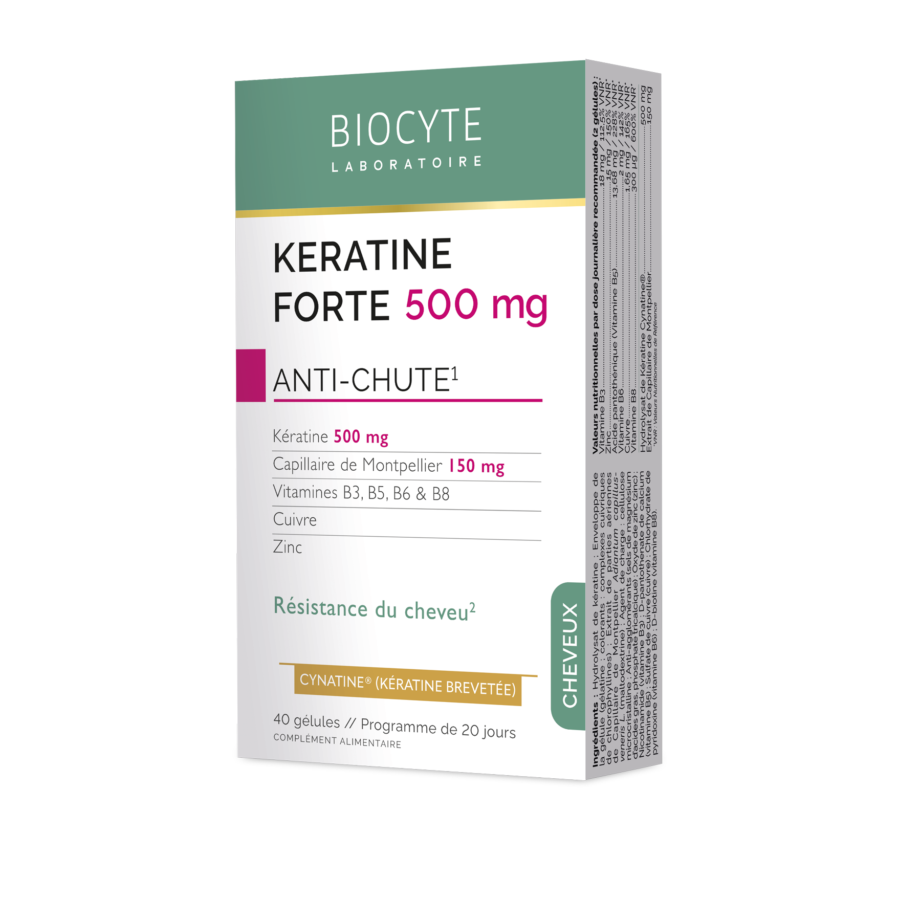 Supliment alimentar pentru caderea parului Keratine Forte anti-cadere ...