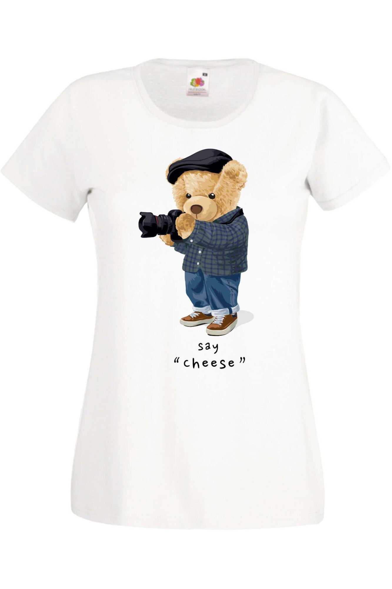 Női póló Cartoon Bear Moschino Teddy Bear Cute Cuddly Teddy Bear Soft ...