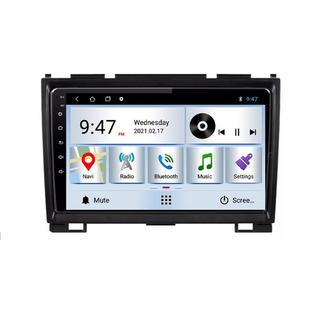 Dedikált navigációs Hummer H2 2008-2009 Edotec, Android, internet ...