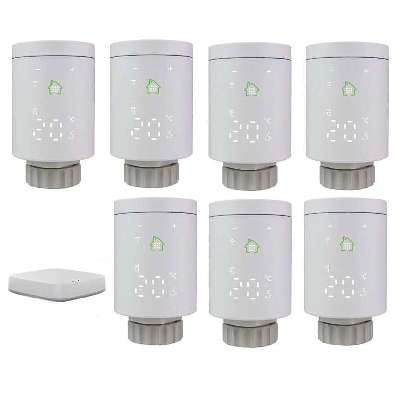 Pachet automatizare ZigBee pentru incalzire cu 7 radiatoare, Daver ...