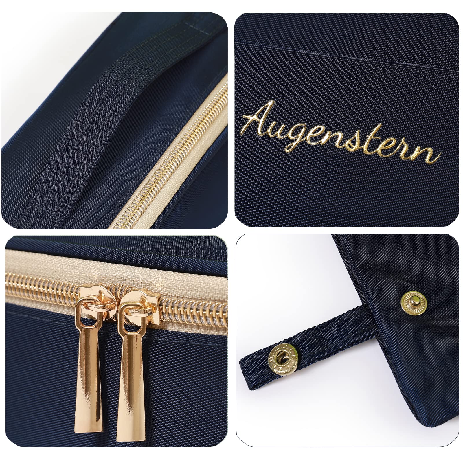 Geanta de calatorie pentru produse cosmetice, cu suport perie, 23*8 ...