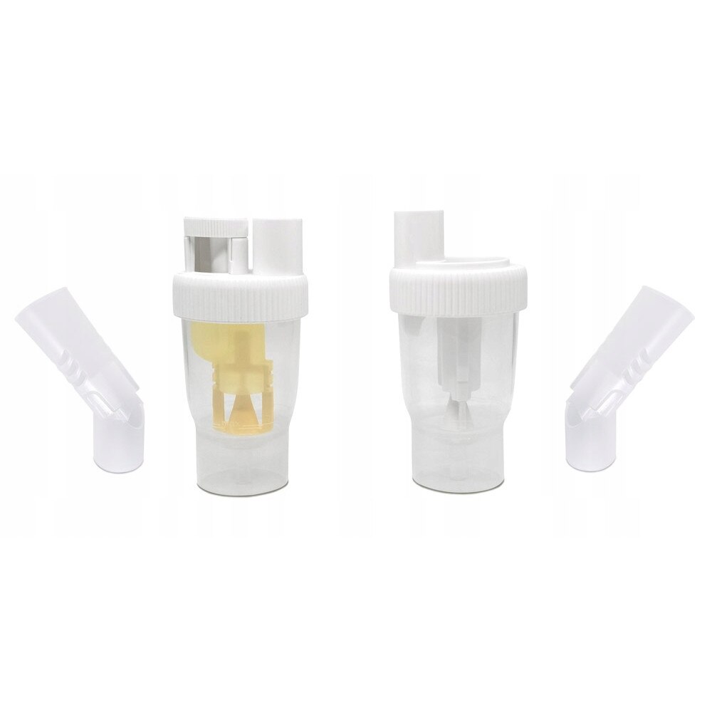 Aparat aerosoli, Accumed, Masca adult/copil, Inhalator/Nebulizator, Alb ...