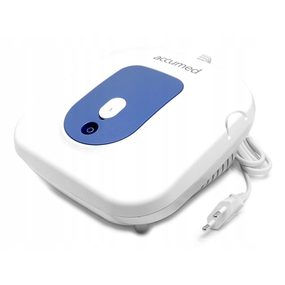 Aparat aerosoli, Accumed, Masca adult/copil, Inhalator/Nebulizator, Alb ...