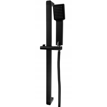 Set coloana de dus Granitan, Alama/PVC, Negru - eMAG.ro