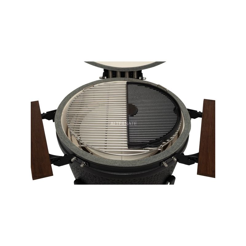 Plita de fonta in forma de semicerc pentru Kamado The Bastard Large ...