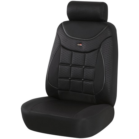 Set huse auto Otom Silver, 15 piese, Negru - eMAG.ro