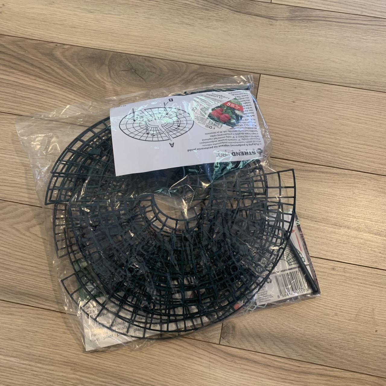 Комплект стойки за растения Strend Pro Garden, диаметър 30 см, зелен, 5 ...