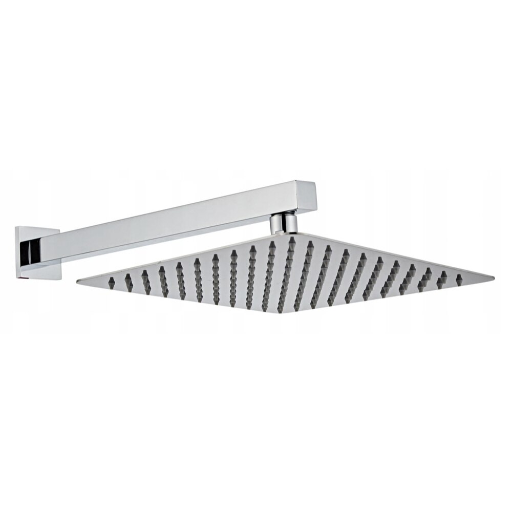 Set de dus anticalcar Granitan, Inox, Cartus ceramic, Argintiu - eMAG.ro