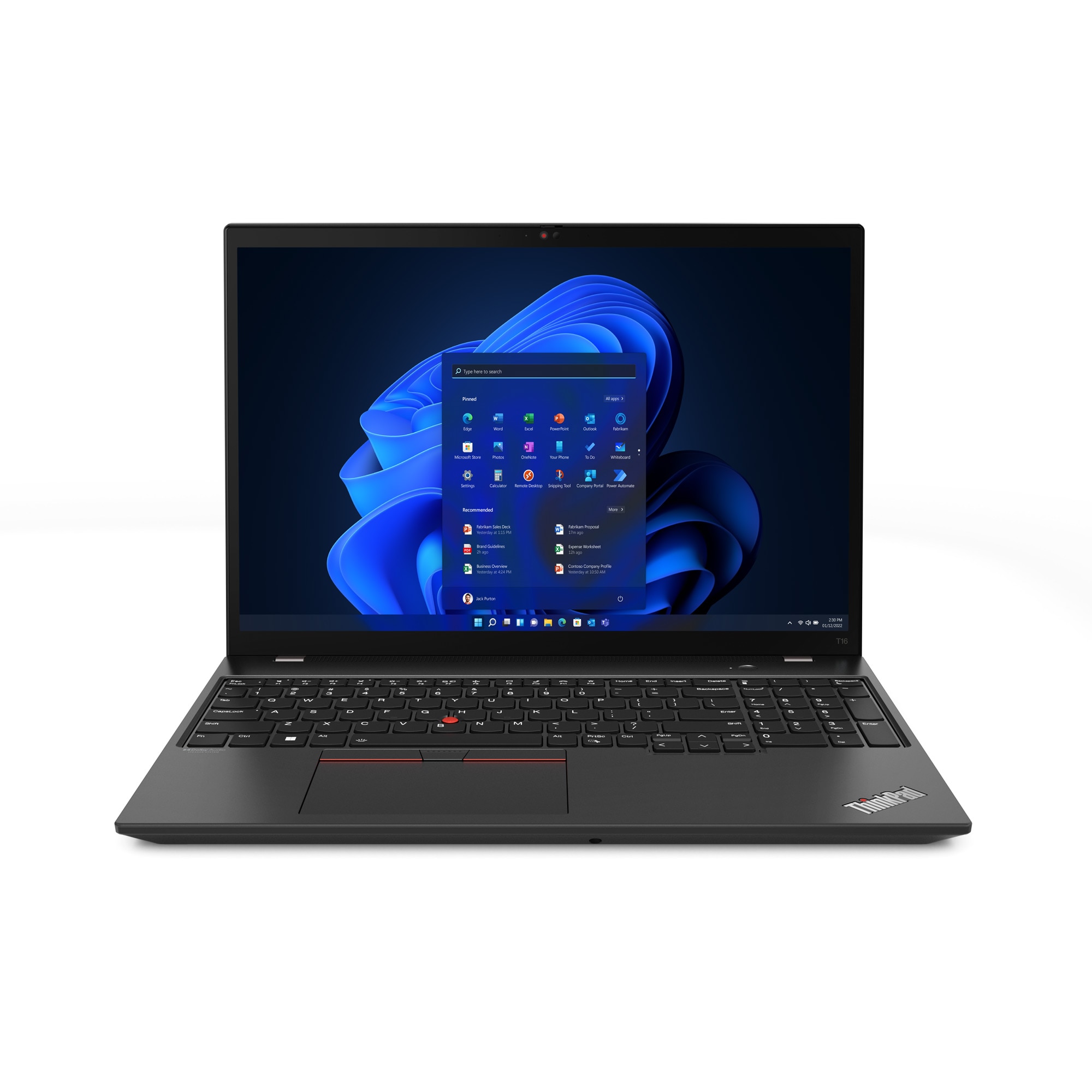 Лаптоп Lenovo ThinkPad T16 Gen 1, 21CH0027BM, 16", AMD Ryzen 7 Pro ...
