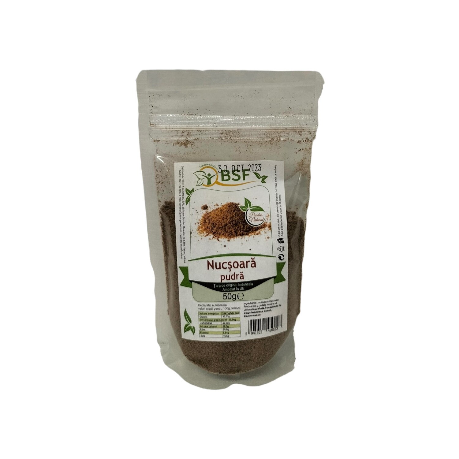 Nucsoara pudra 50g - eMAG.ro