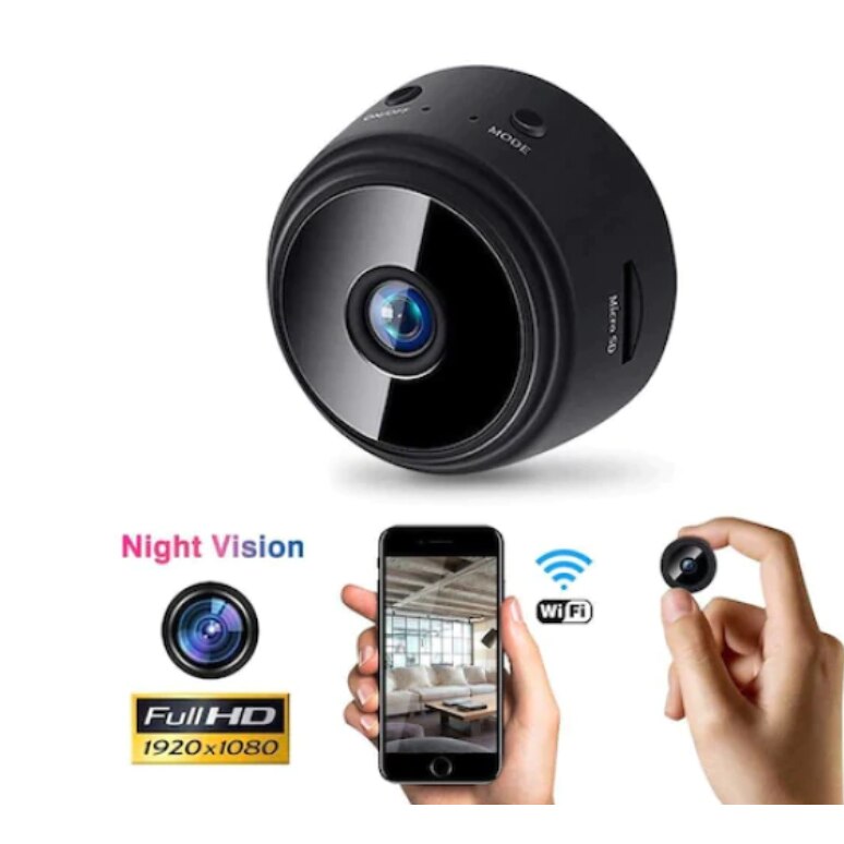 Мини Wifi камера Full Hd Hyt ® нощно виждане сензори за движение