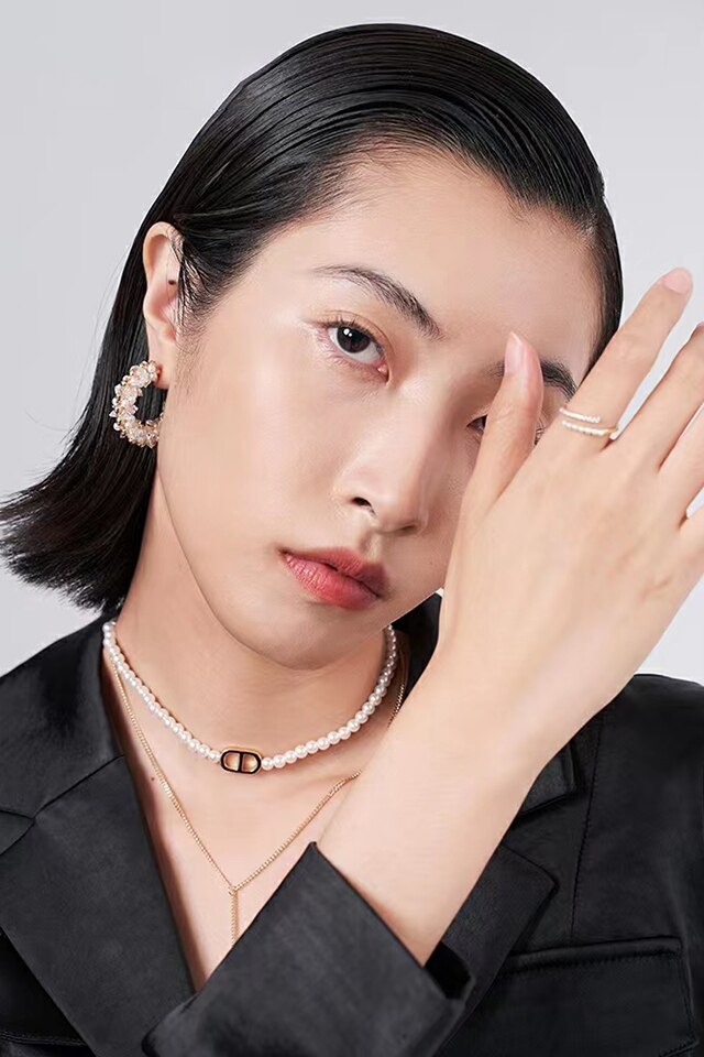 Inel pentru femei, Perle, Aliaj metalic, 2x2 cm, Auriu/Alb - eMAG.ro