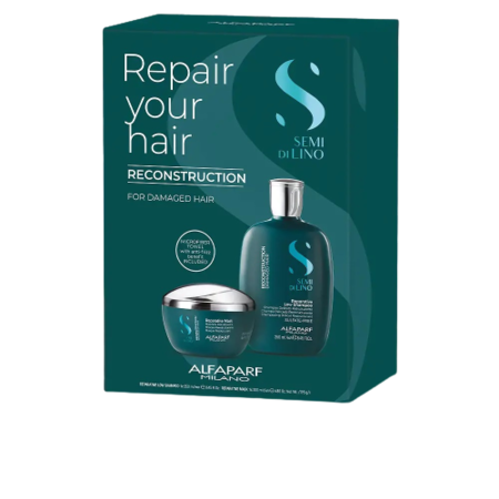 Set Sampon Reparator 250 ml, Masca de Par pentru reconstructie fara ...