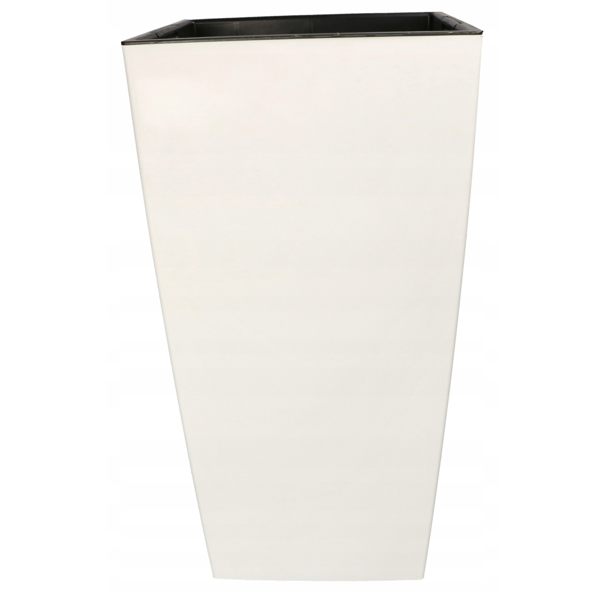 Ghiveci inalt Kotarbau, Urbi, Plastic, 500 mm, Alb - eMAG.ro