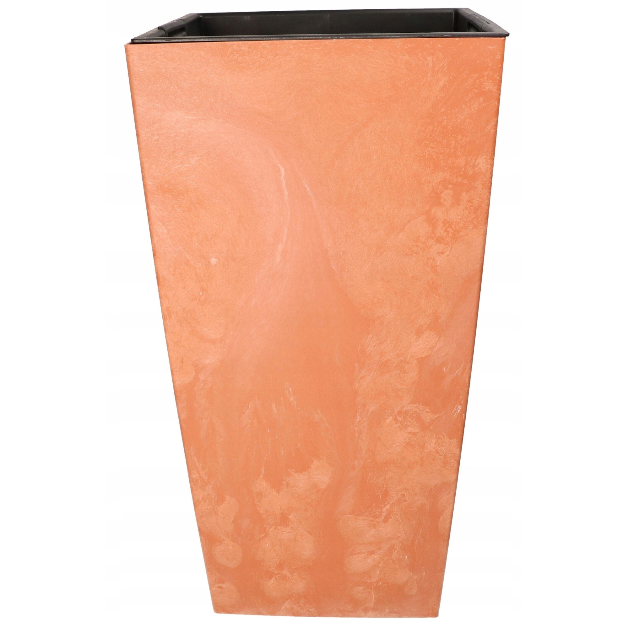 Ghiveci inalt Kotarbau, Plastic, 610 mm, Portocaliu - eMAG.ro