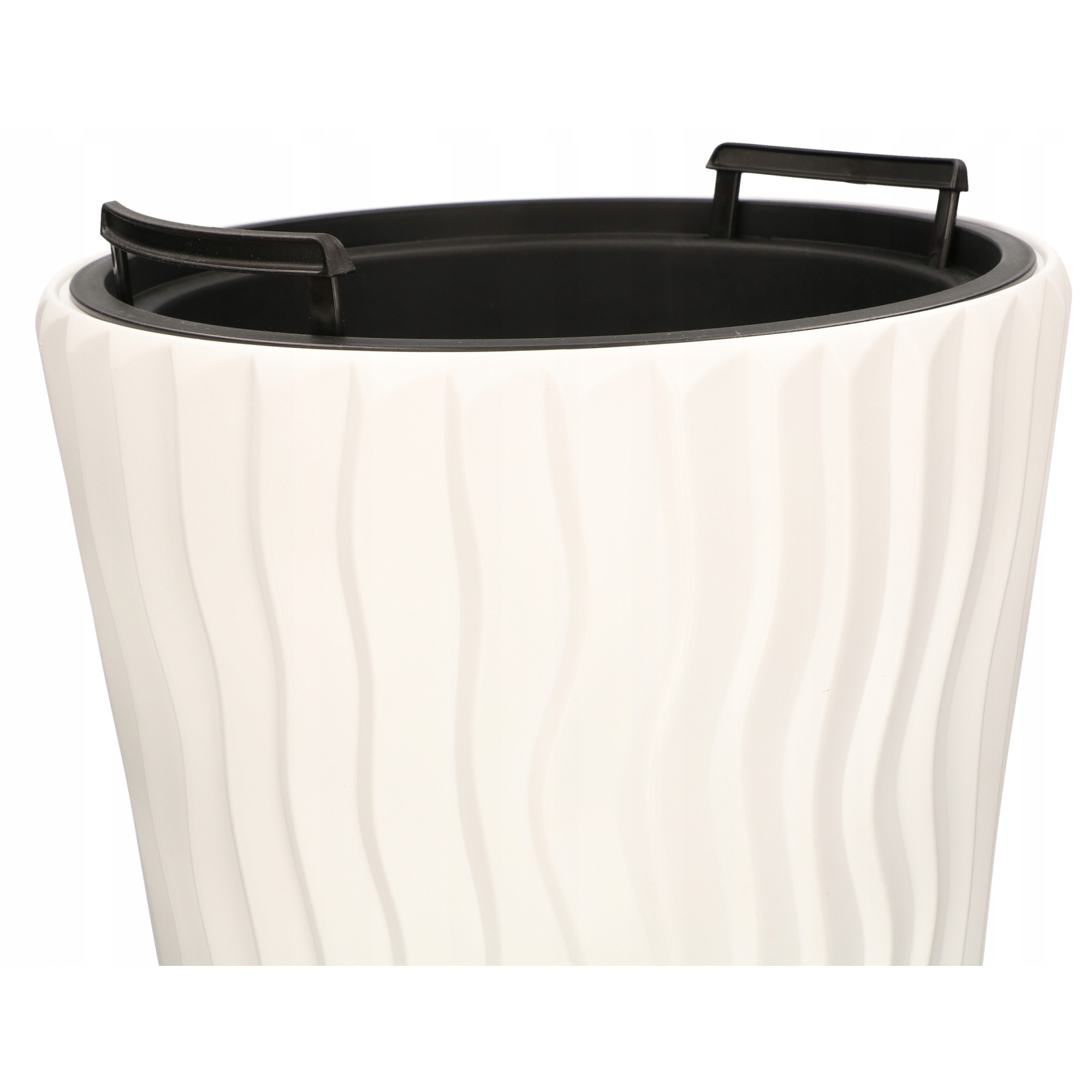 Ghiveci inalt Kotarbau, Plastic, 515 mm, Alb - eMAG.ro