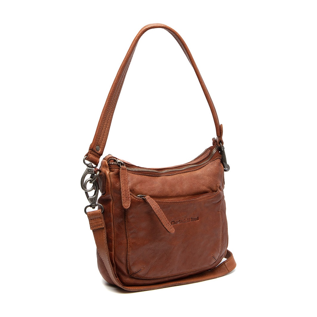Női táska eredeti bőrből, The Chesterfield Brand, Panama, Konyakbarna ...