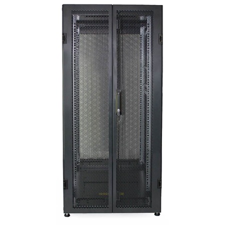 Cabinet rack 19'' Server 24U 600x800mm, стационарен, перфорирани врати ...