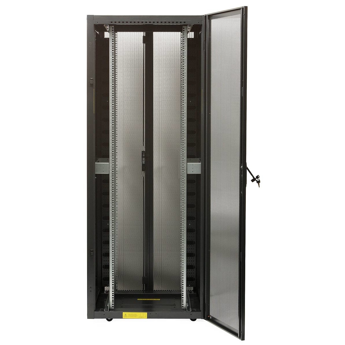 Cabinet rack 19 inch, 42U, pentru servere, 800x1000mm, usi perforate ...