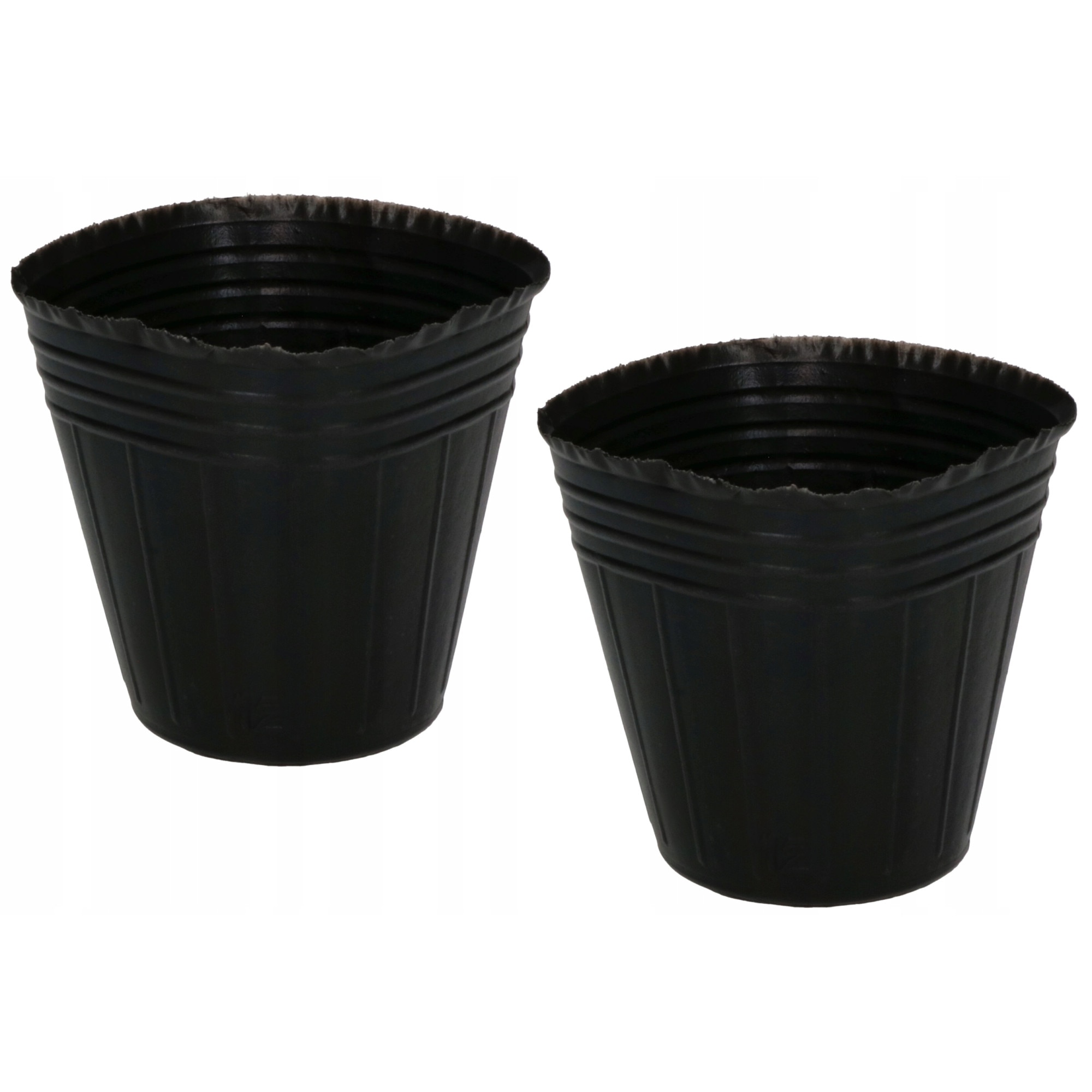 Set 100 ghivece rasaduri Kotarbau, Plastic, 70 x 45 mm, Negru - eMAG.ro