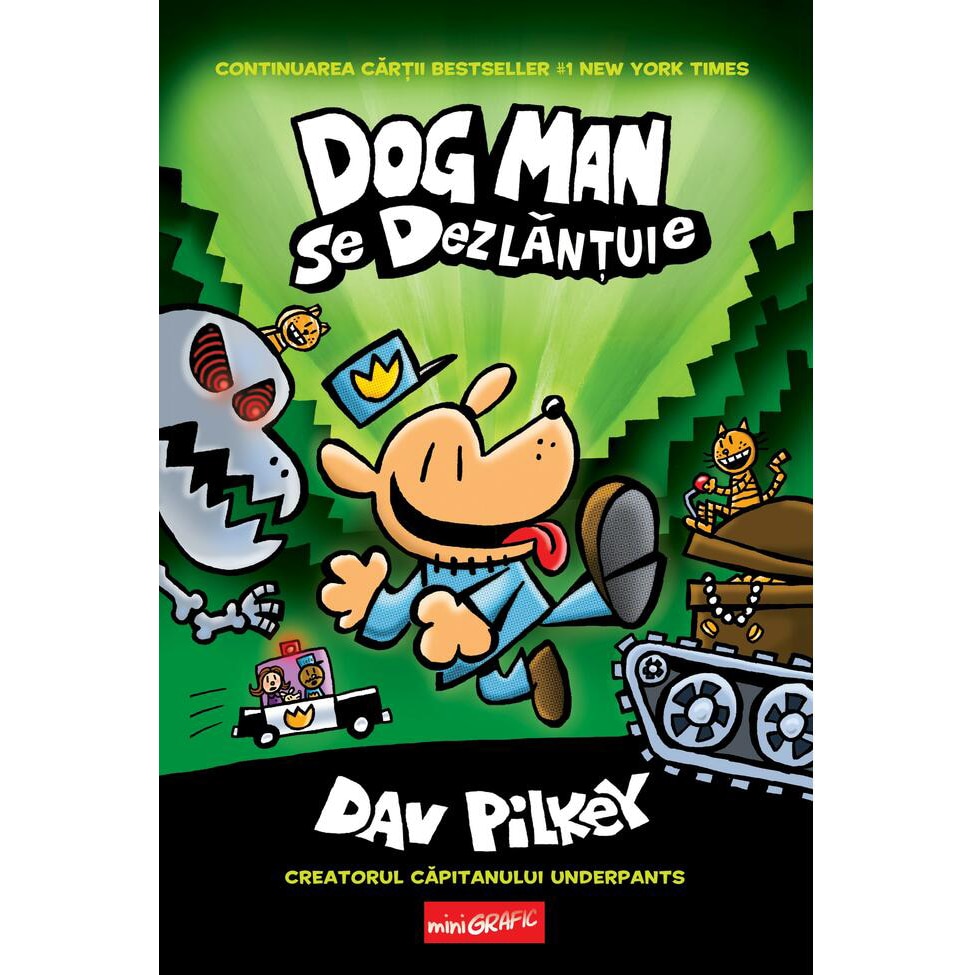 Комикс Dogman #2. Dog man unleashes, Pilkey Dav - eMAG.bg