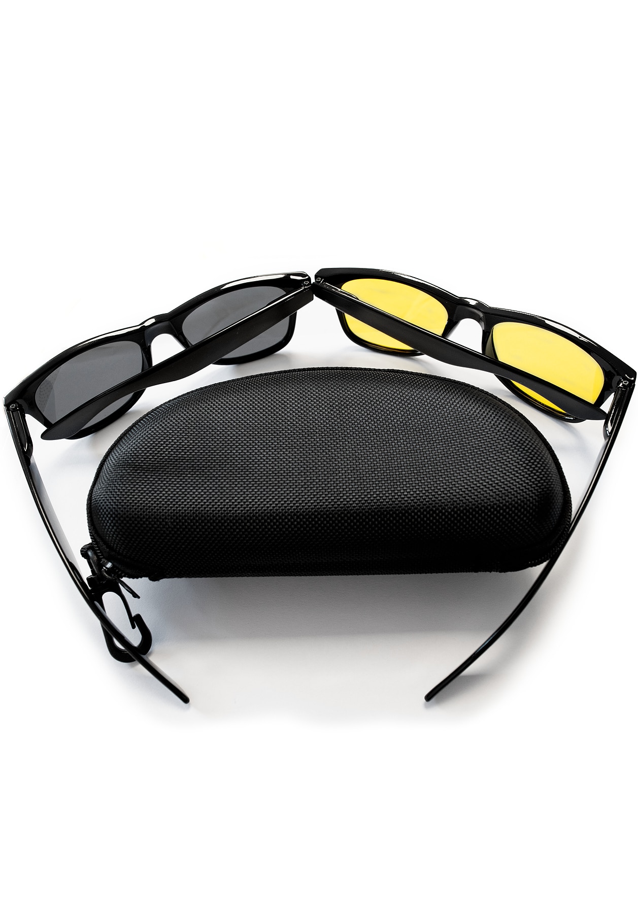Set Ochelari de Soare, Condus, Polarizati, Etui, Negru - eMAG.ro