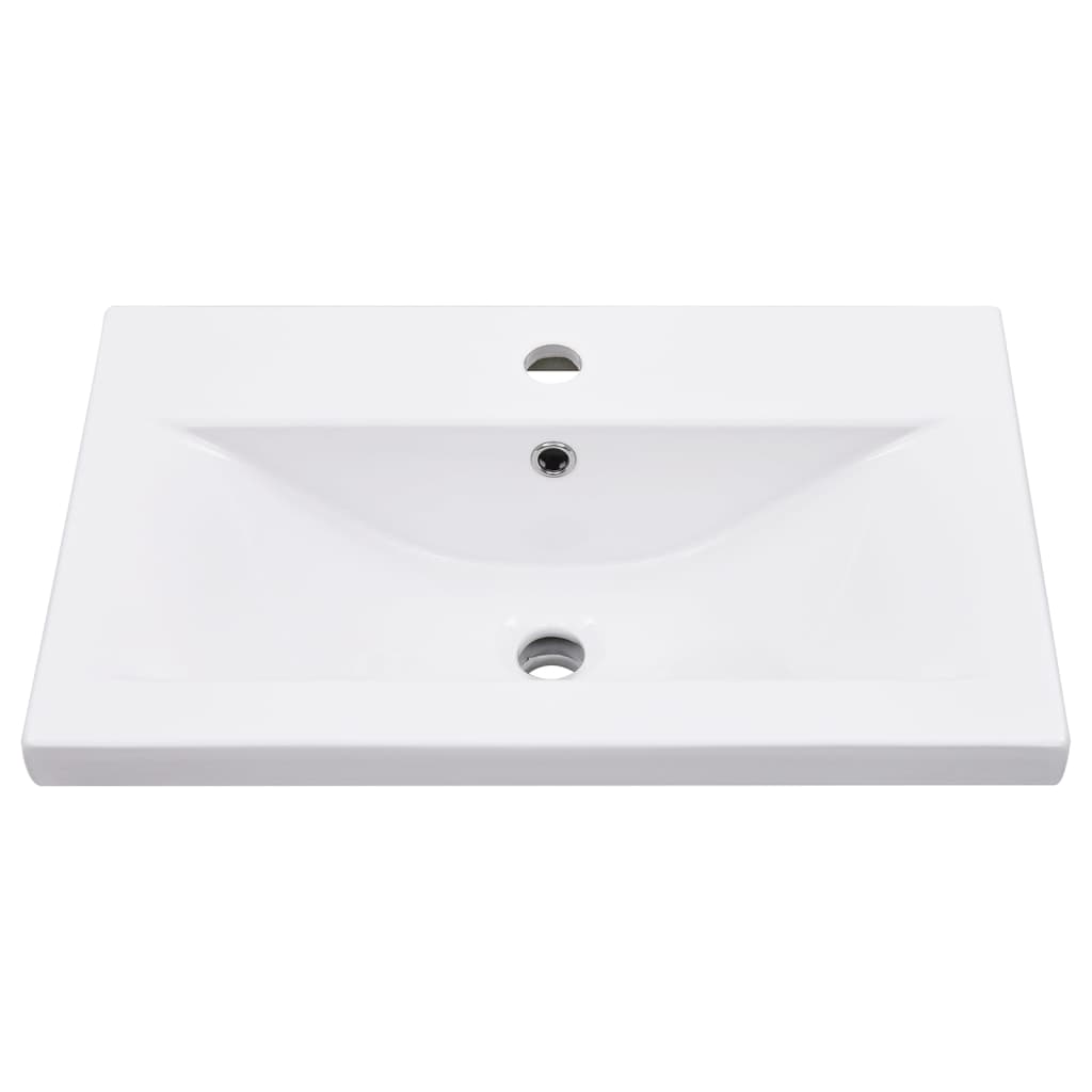 Cadru lavoar baie cu chiuveta incorporata, negru, fier, Universal si ...