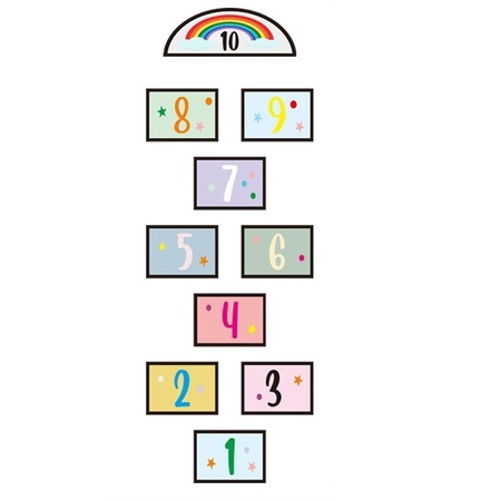 Set de stickere decorative autocolante sub forma de sotron 10 bucati ...