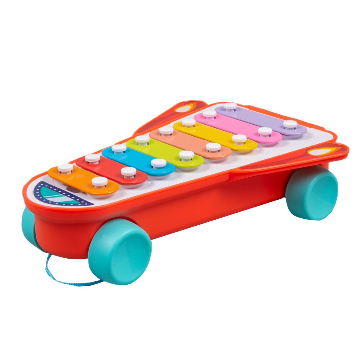 Jucarie muzicala pentru copii xilofon, rosu, Huanger, HE8040 - eMAG.ro