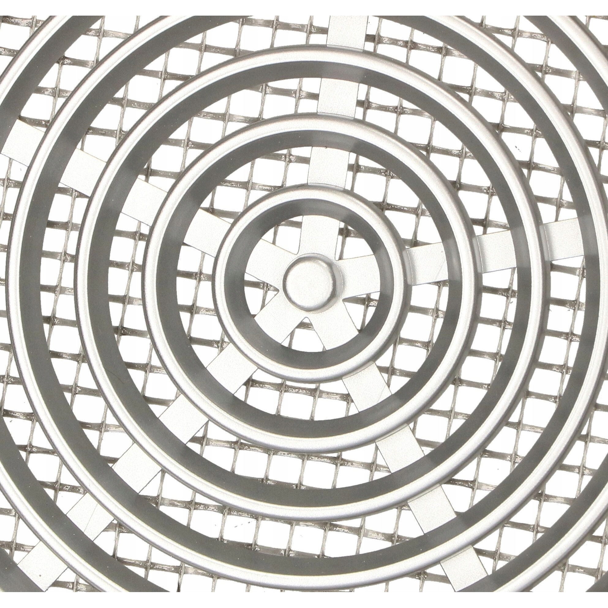 Grila pentru ventilatie, Kotarbau, Plastic, 80 mm, Argintiu - eMAG.ro