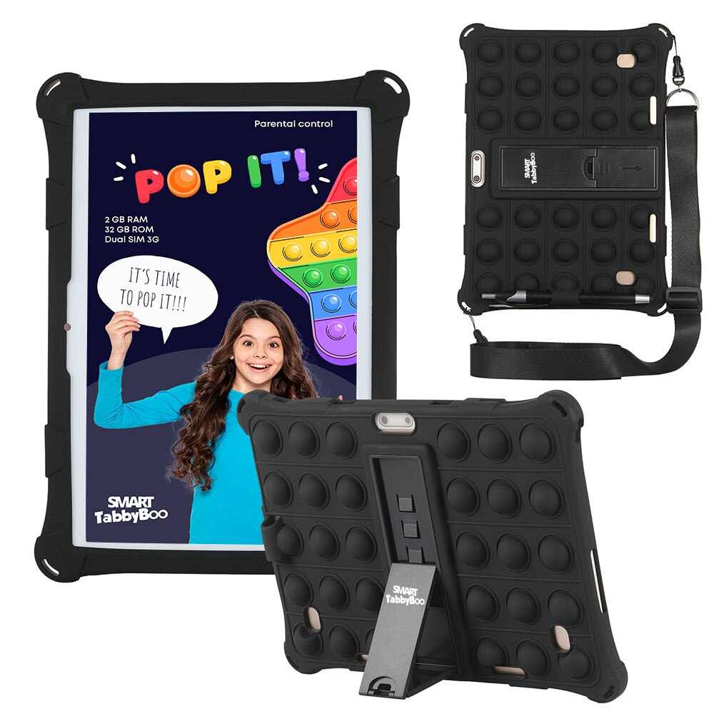 Tableta copii SMART TabbyBoo Popit 10.1 inch 2GB RAM 32GB ROM Quad Core ...