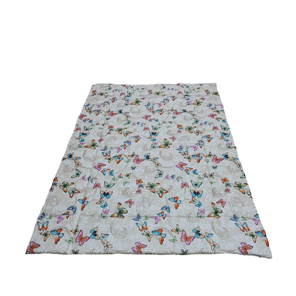 Pilota pentru Vara 180x200 cm, M 12110B Fluturi Multicolori 2 Persoane ...