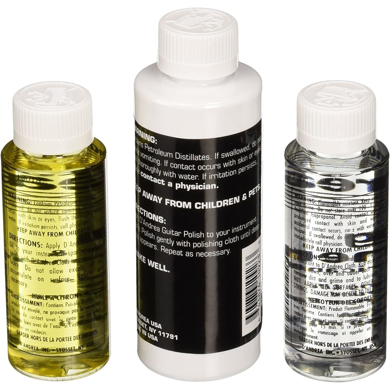 Set Intretinere chitara, D'Andrea Deluxe Guitar Kit - eMAG.ro