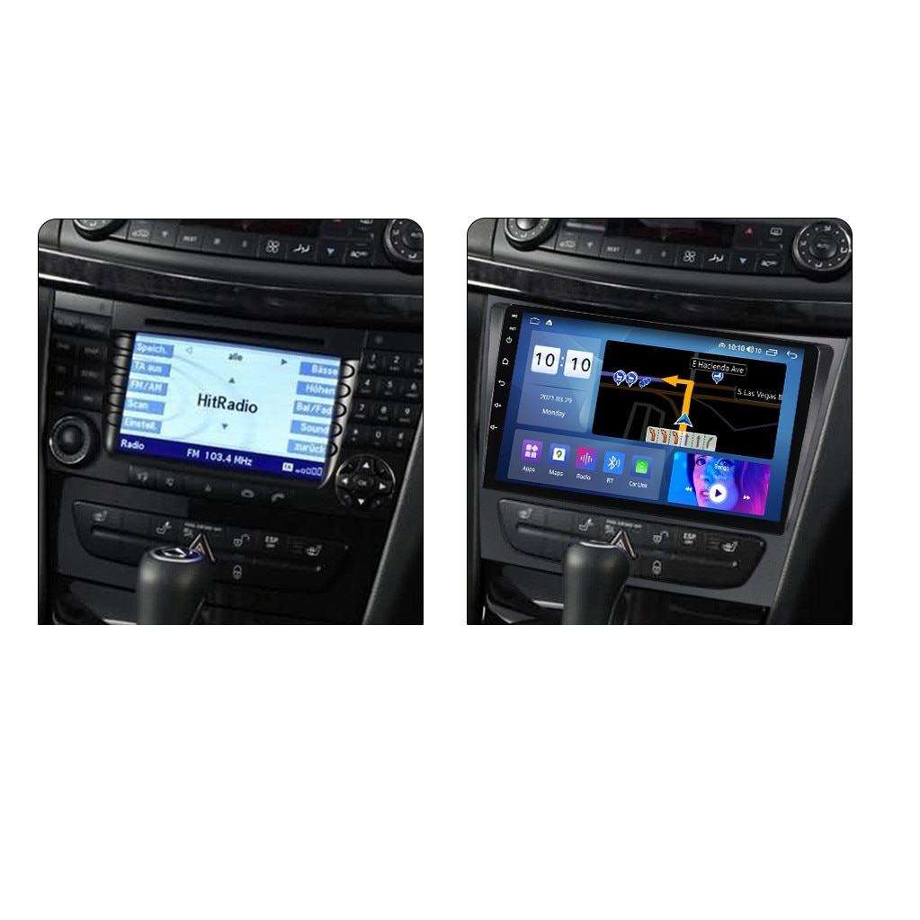 Navigatie Mercedes E Class W211 CLS W219 din 2002-2010, NAVIGPS ...