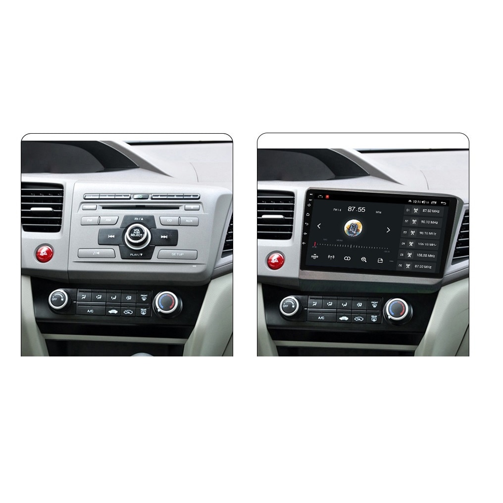 Навигация Honda Civic от 2011 - 2015 г., 8 GB RAM и 128 GB ROM, 5G Sim ...