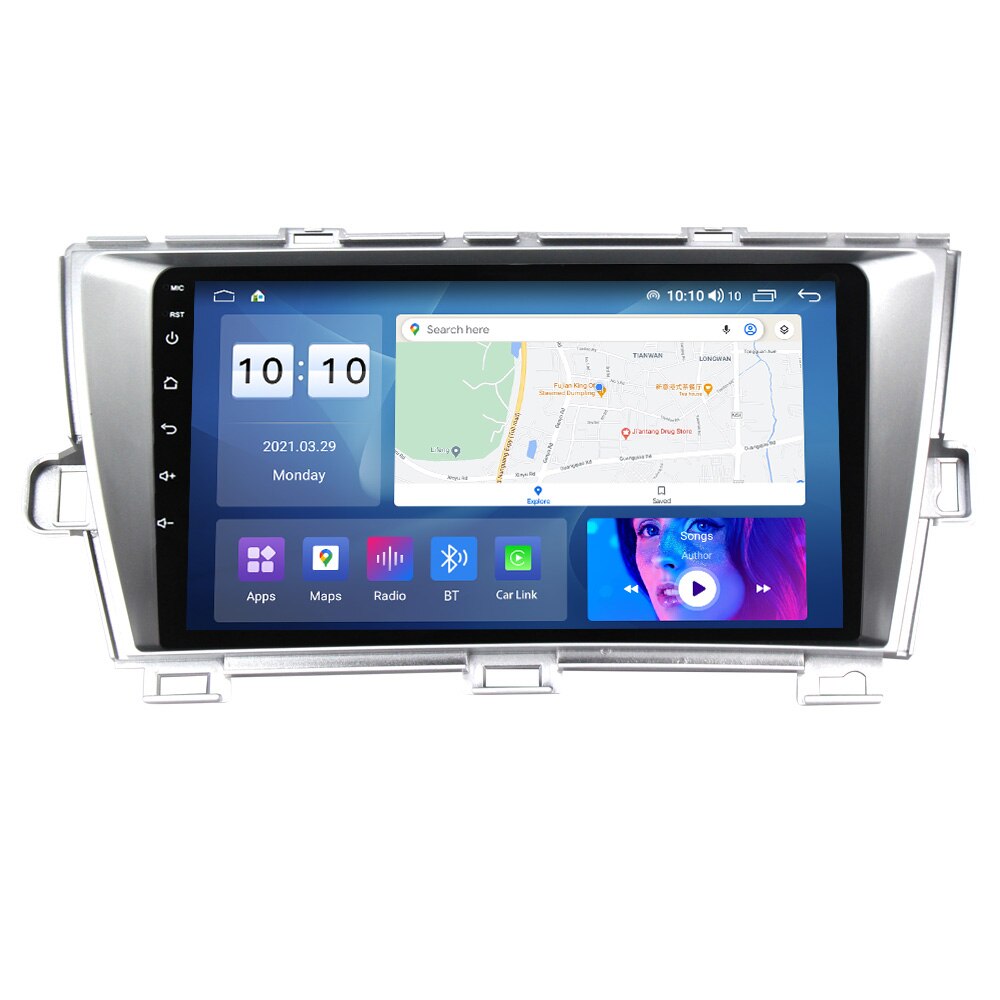 Navigatie Toyota Prius din 2009-2015, NAVIGPS, Android 13, Wireless ...