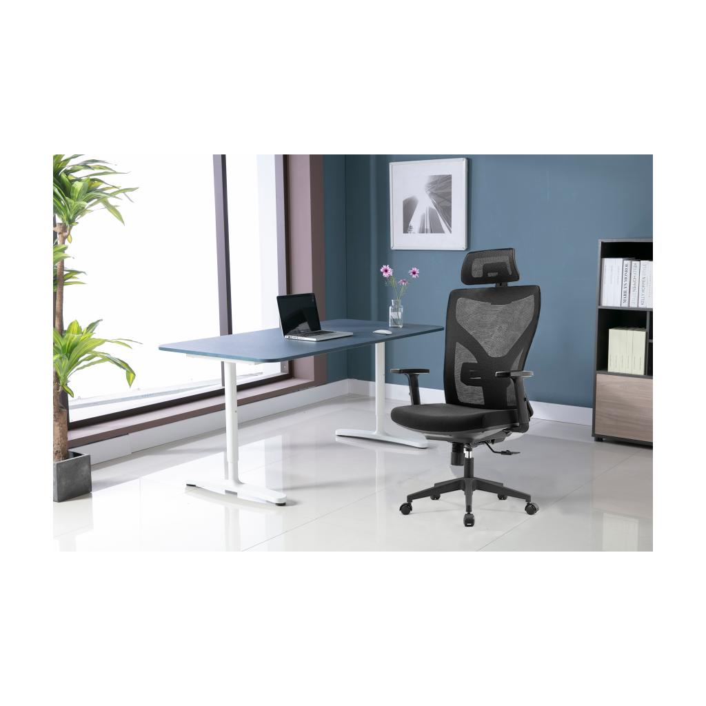 Офис стол, Plasico Toronto CR Mesh, Ергономичен, Регулируема лумбална ...
