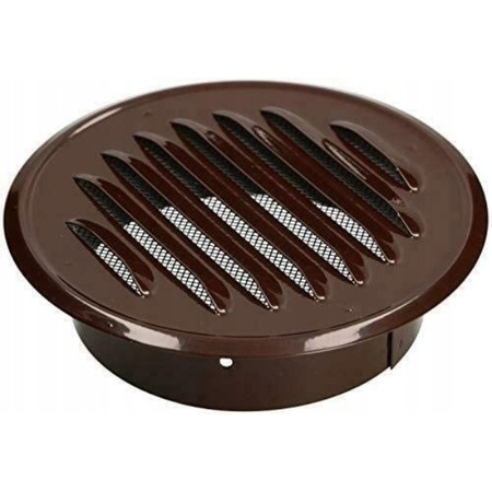 Вентилационна решетка Kotarbau, 130 мм, Кафяв - eMAG.bg
