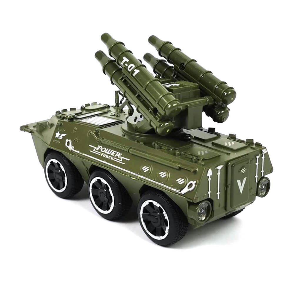 Tanc pentru copii, Metal, 15 cm, Verde - eMAG.ro