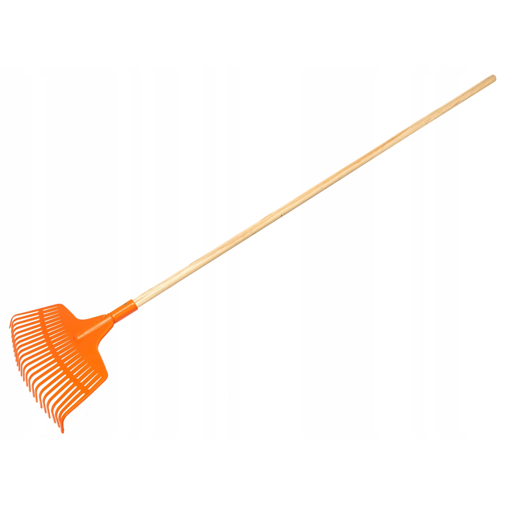 Grebla frunze Kotarbau, Lemn/Plastic, 450 mm, Portocaliu - eMAG.ro