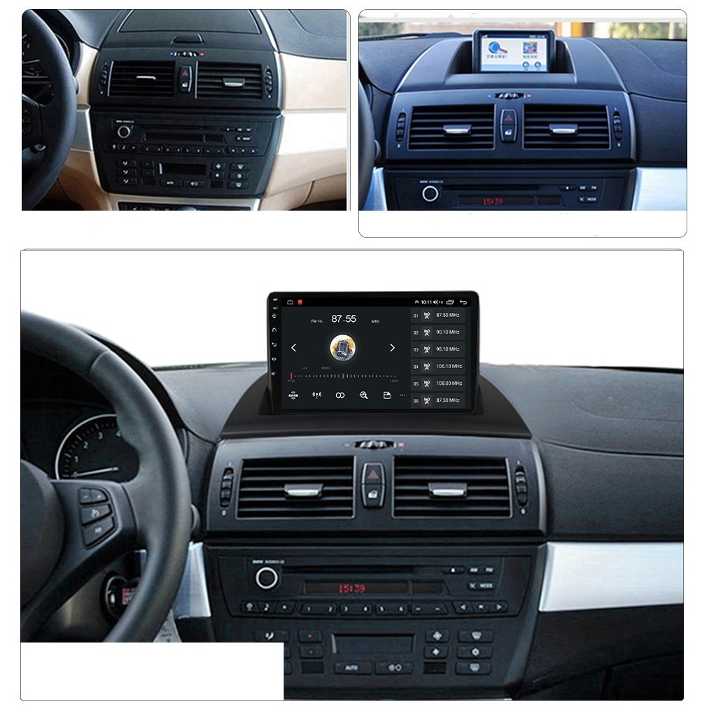 Navigatie BMW X3 E83 din 2004 - 2012, 8 GB RAM si 128 GB ROM, Slot Sim ...