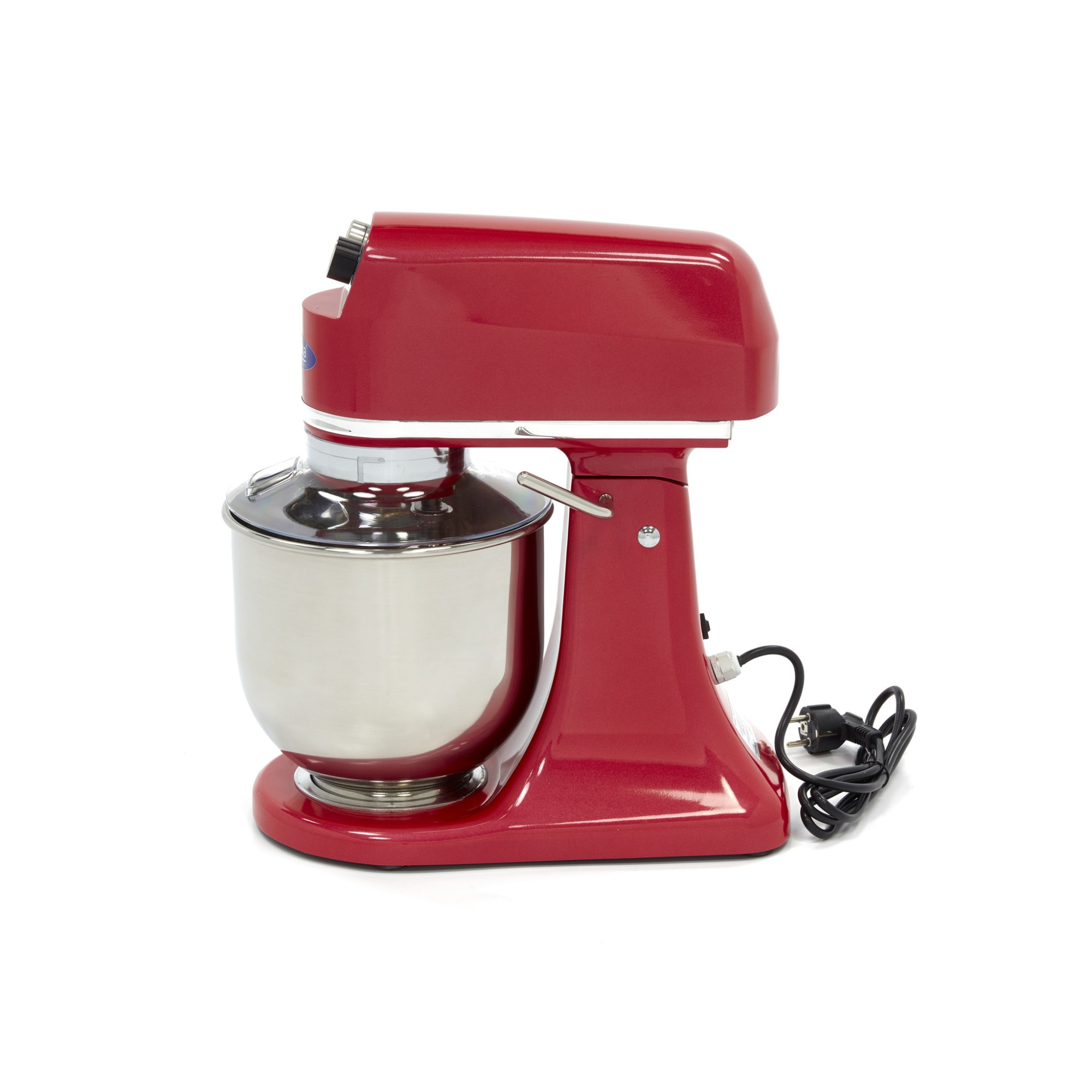 Mixer planetar 7 litri, rosu, bol inox, 350W - eMAG.ro