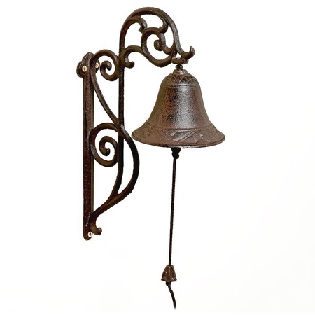 Clopot de perete vintage, Fonta, Bronz - eMAG.ro