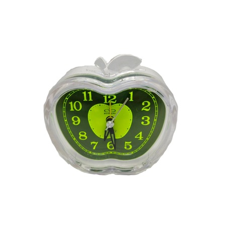 Ceas desteptator de masa, Design modern, Transparent/Verde - eMAG.ro