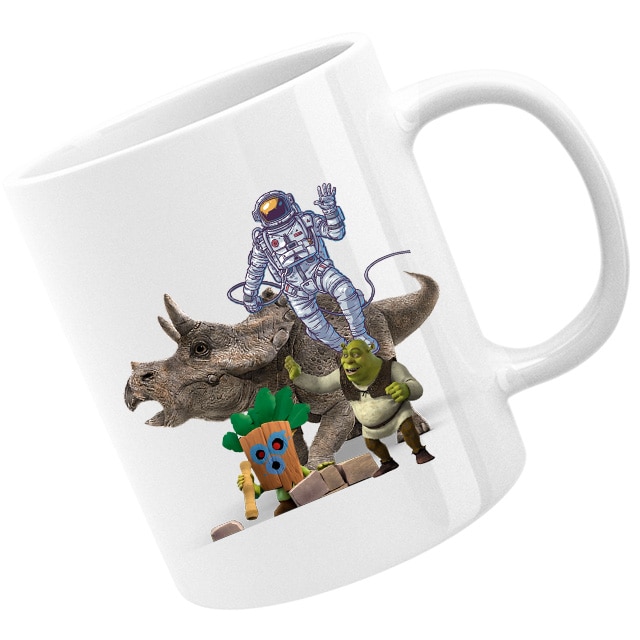 Cana Jurassic Park Shrek Astronaut NASA Brawl Stars, alba, 330 ml - eMAG.ro