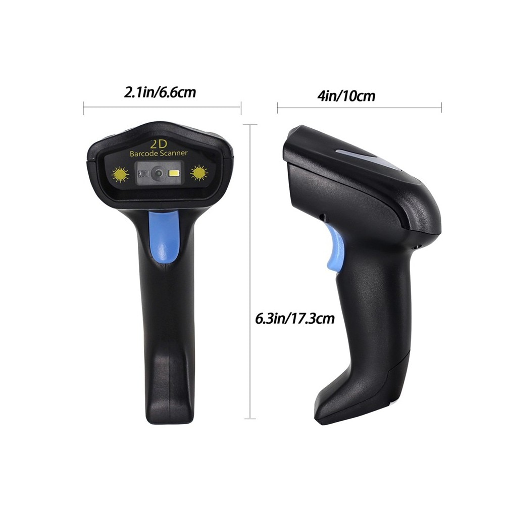 Scaner de coduri de bare, Symcode, 1d 2d, wireless 2.4ghz - eMAG.ro