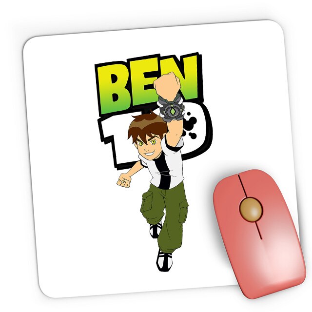 Mousepad Gaming Ben10 Clock Magic Monsters Alien, 21x19 см - eMAG.ro