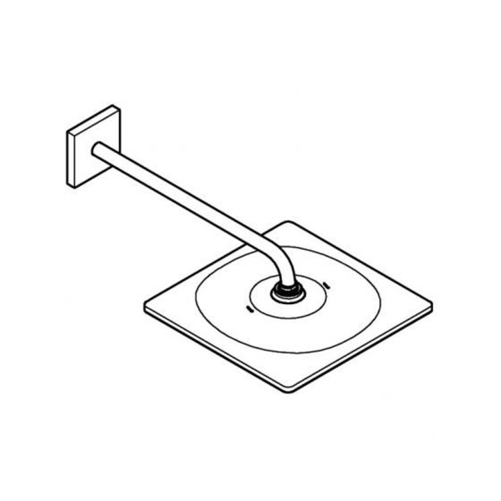 Set de dus Fix 422 mm, 1 pulverizare, Rainshower Mono 310 Cube ...