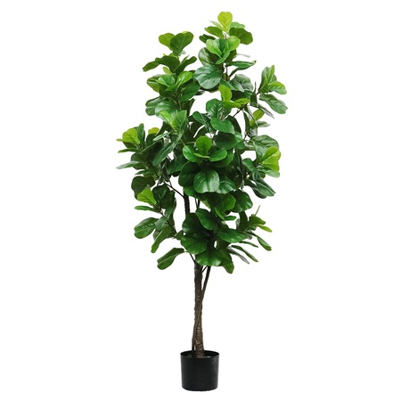 Copac artificiala, Ficus fara ghiveci, D4250, 160cm, verde - eMAG.ro